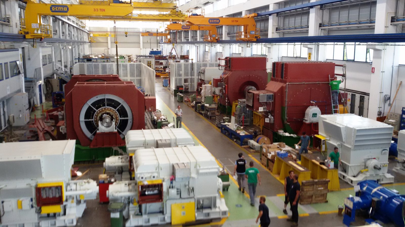 Electric motor test room | Nidec Industrial Solutions