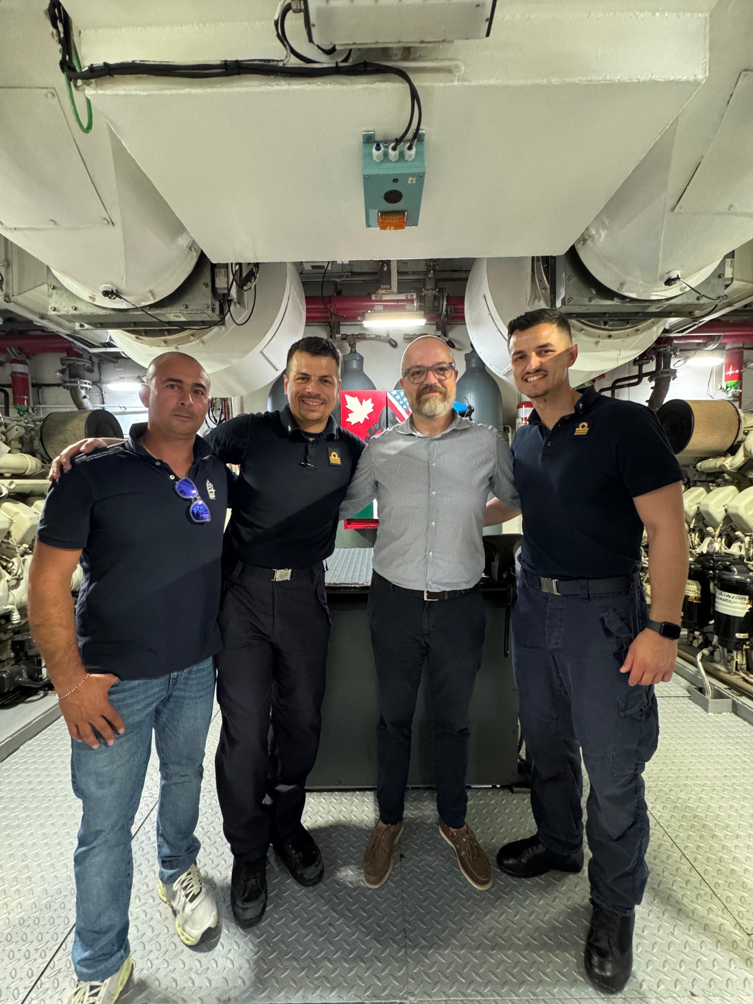 Nidec Conversion alongside the Amerigo Vespucci Ship to celebrate ...