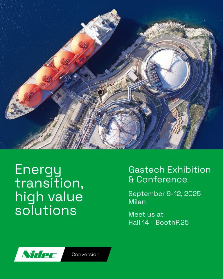 Nidec Conversion debutta a Gastech 2025 Il più importante evento internazionale sull’energia del ...