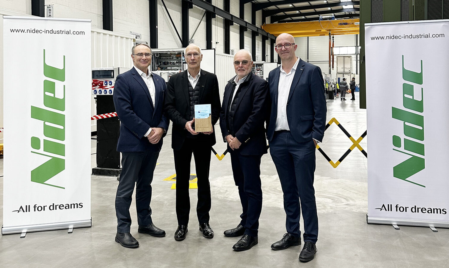 Nidec recognized by Business France. Nidec’s innovative energy storage ...